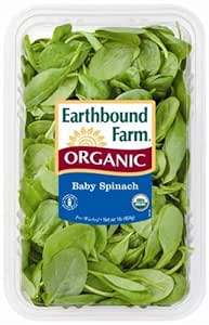Earthbound Farm, Organic Baby Spinach, 16 Ounce: Amazon.com: Grocery ...