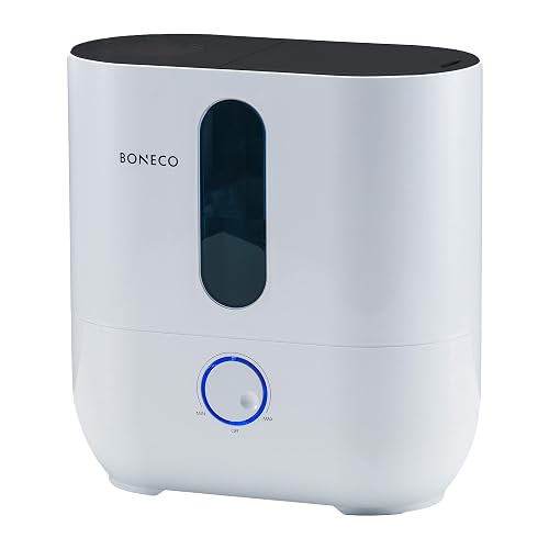 BONECO U310 2 in 1 Top Fill Warm Mist Ultrasonic Plastic Humidifier ...