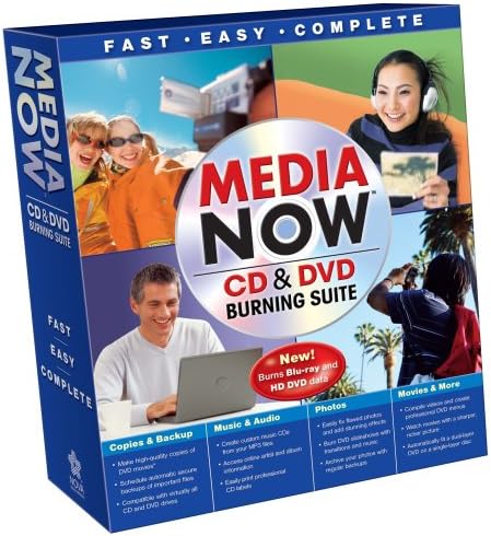 Amazon.com: Media Now CD & DVD Burning Suite