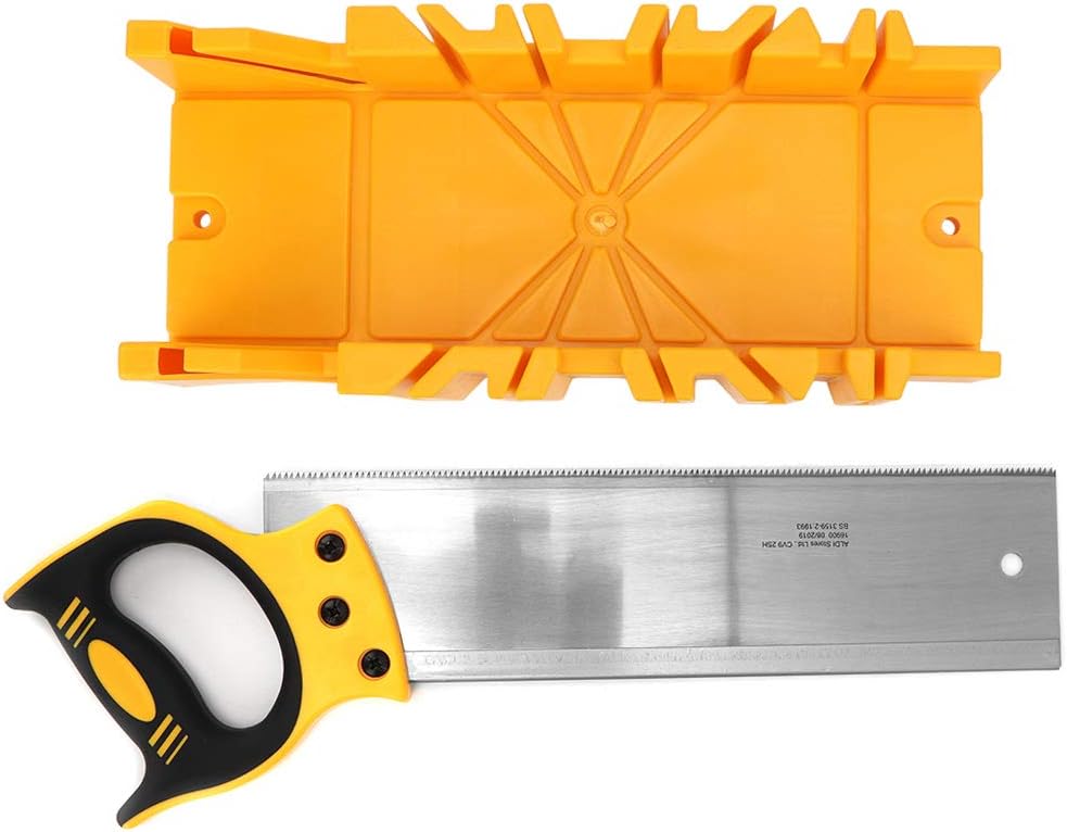 Clamping Mitre Box,12 inch ABS Plastic Multiple Angle Clamping Mitre ...