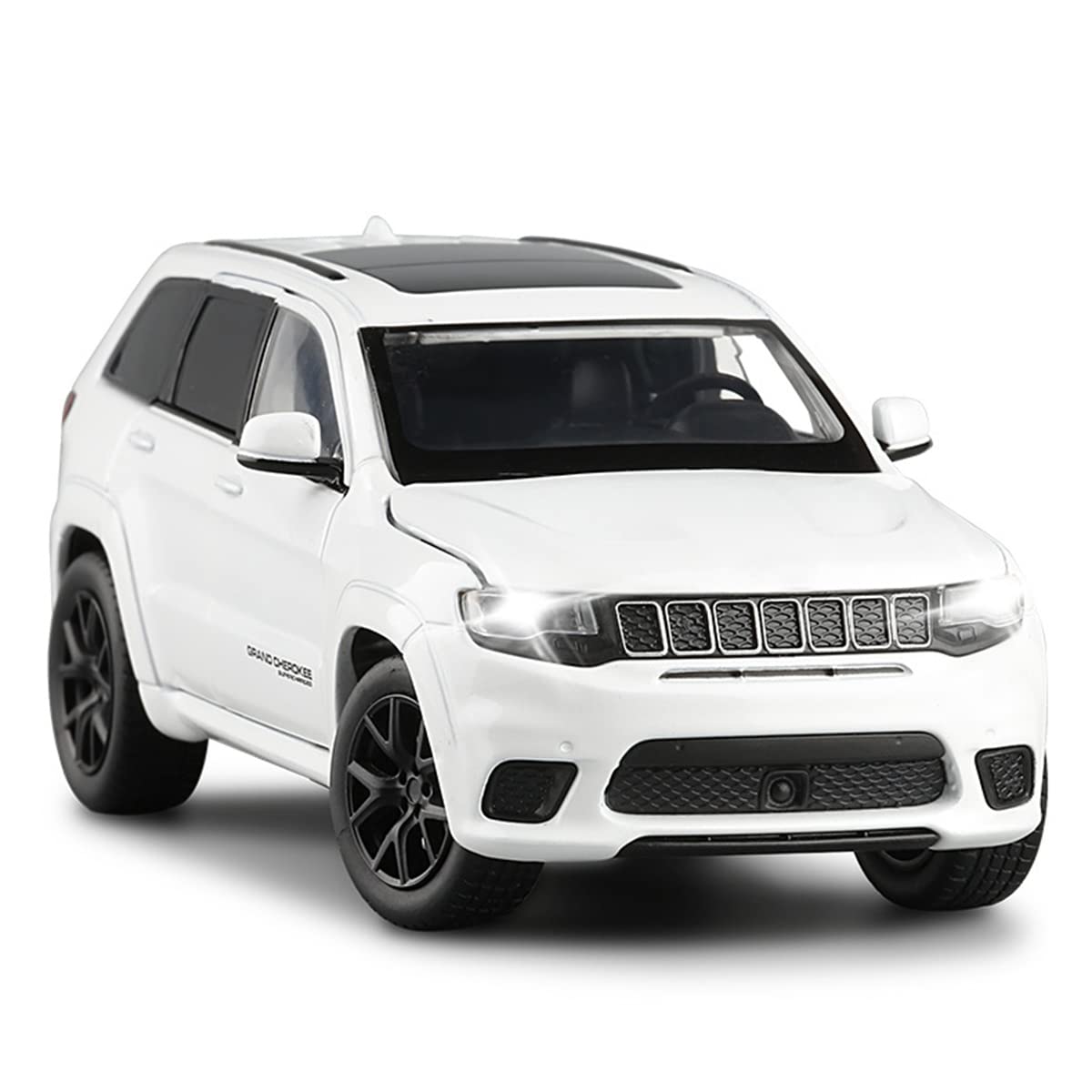 Grand Cherokee Trackhawk Toy Car Diecast Model Car 1/32 Scale SUV ...