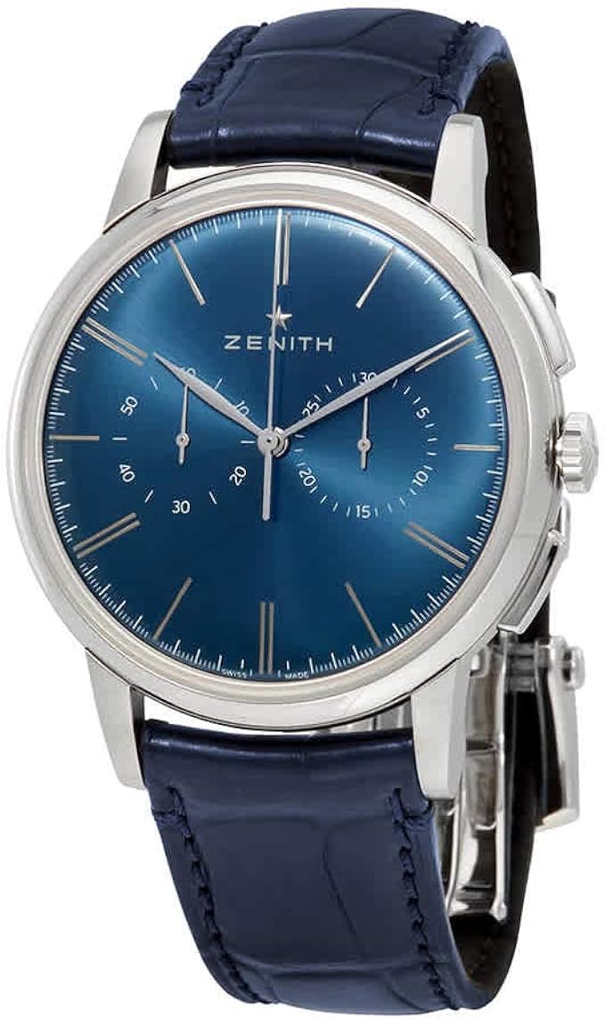 Amazon.com: Zenith Elite Chronograph Classic Watch 03.2272.4069/51.C700 ...