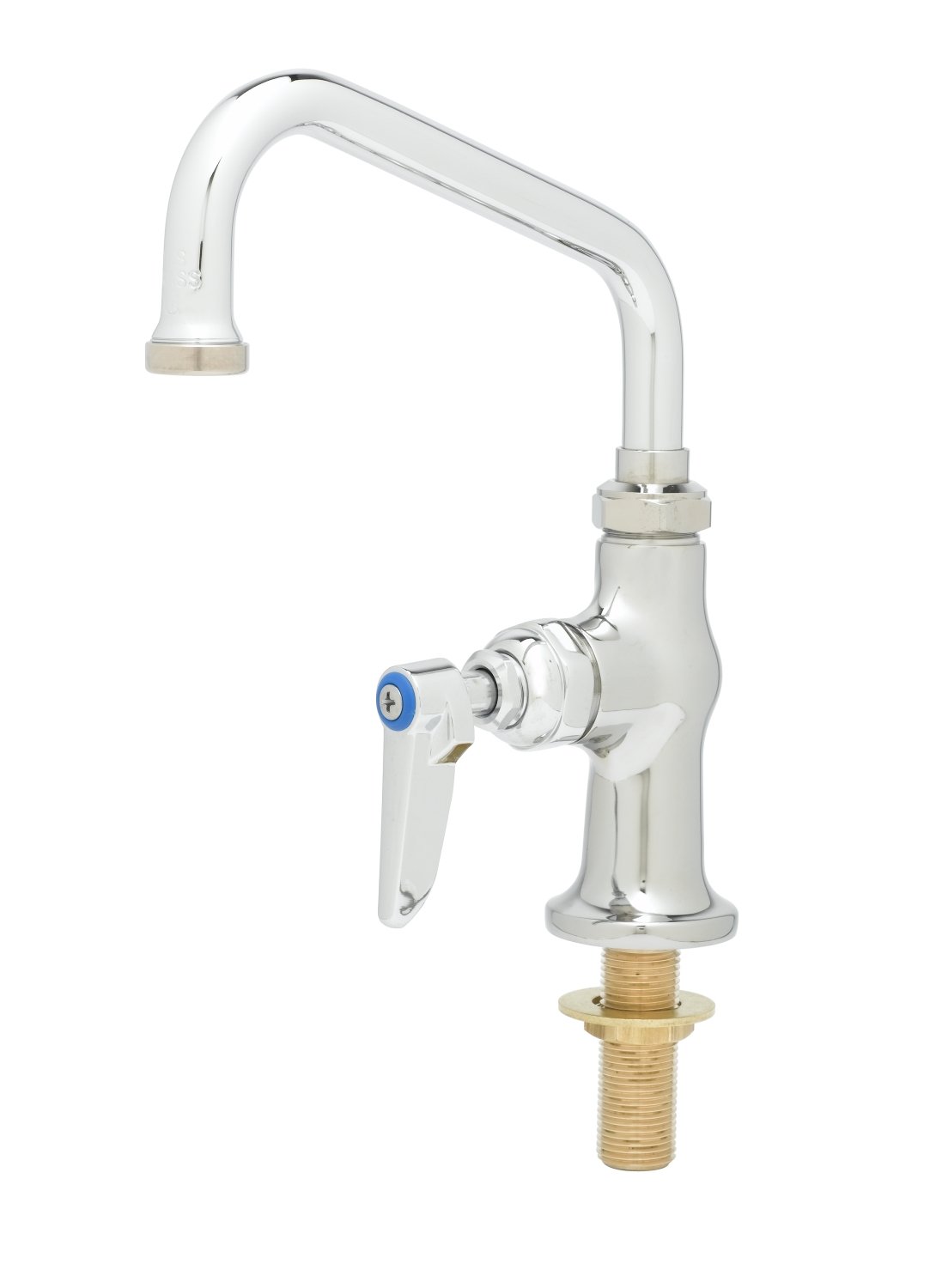 T&S Brass B-0207 Single Pantry Faucet with Single Hole Base, Deck Mount ...