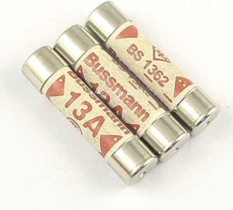 100Pcs Bussmann 250V 13A BS1362 Ceramic Fuse 6mm x 25mm RoHS - - Amazon.com