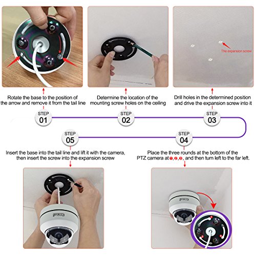 PTZ POE Camera (White-2mp) | Pricepulse