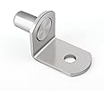 Amazon.com: 1/4 Inch Shelf Pegs,20Pcs Bracket L-Shaped Bracket Support ...