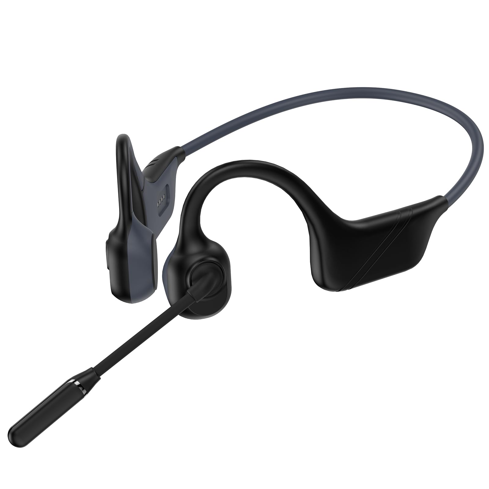 Bone Conduction Headphones with Mic, Earphones Bluetooth 5.3, Open-Ear ...