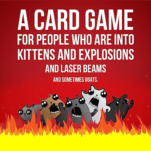 Exploding Kittens Original Edition - Hilarious Games for Family Game ...