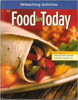 FOOD FOR TODAY, Teaching and Learning Resources: RETEACHING ACTIVITIES ...