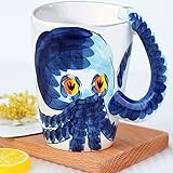 Stoneware Octopus Cups - The Green Head