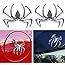 Amazon.com: uxcell 3D Spider Car Chrome Emblems Badges Sticker Silvery ...