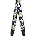 Amazon.com: Buckle-Down Nickelodeon Guitar Strap, Invader Zim Gir Poses ...