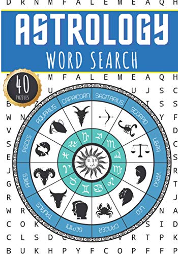 Astrology Word Search: Zodiac Signs Word Search Book for Astrologist ...