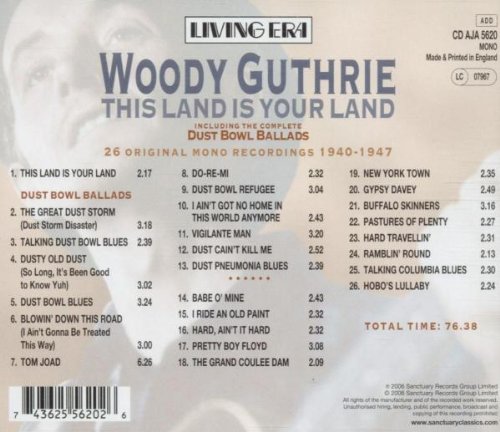 Woody Guthrie Album: «This Land Is Your Land»