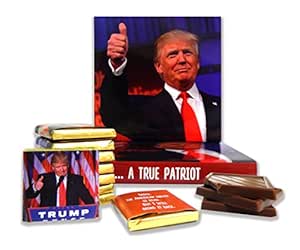 Amazon.com : DONALD TRUMP QUOTES Chocolate Gift Set - 1 box, 5x5 inches ...