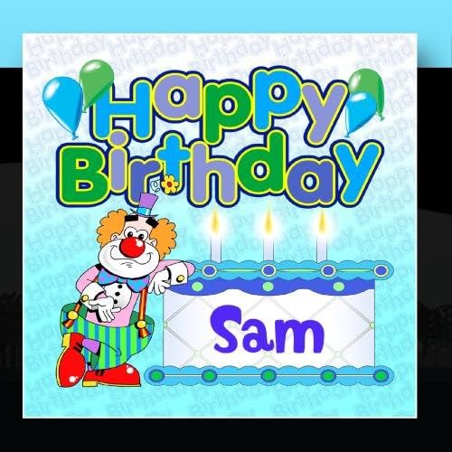 Happy Birthday Sam - Amazon.co.uk