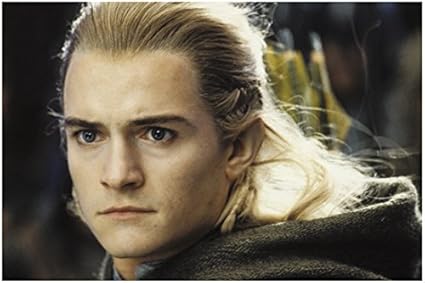 The Lord of the Rings Orlando Bloom as Legolas Head Shot 8 x 10 Inch ...