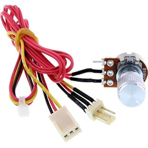 InLine® Rotary Potentiometer Infinitely Variable Fan Control 3-Pin 5-12 ...