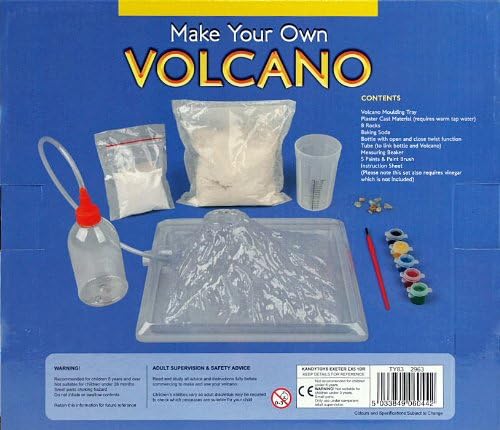 KandyToys TY0083 Make Your Own Volcano Kit – BigaMart