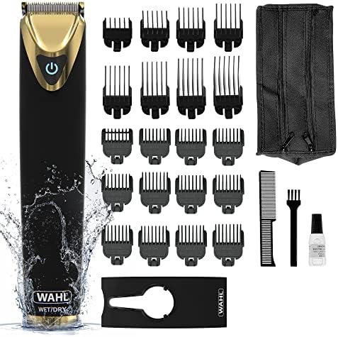WAHL Waterproof Beard Trimmer Men, Real Stainless Steel, Advanced ...