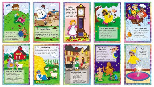 Nursery Rhymes! Bulletin Board Set | Amazon.com.br