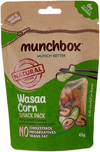 Munchbox Snack Pack Wasaa Corn, 45 g (Pack of 1) price in Saudi Arabia | Amazon Saudi Arabia ...