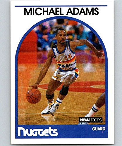 Amazon.com: 1989-90 Hoops #52 Michael Adams Nuggets NBA Basketball ...