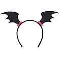 Beaupretty Halloween Bat Wings Headband Halloween Headband Black Bat ...