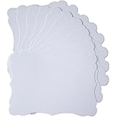Amazon.com : Homtable 50 Pack Shiny Blank Cardstock Greeting Cards for ...