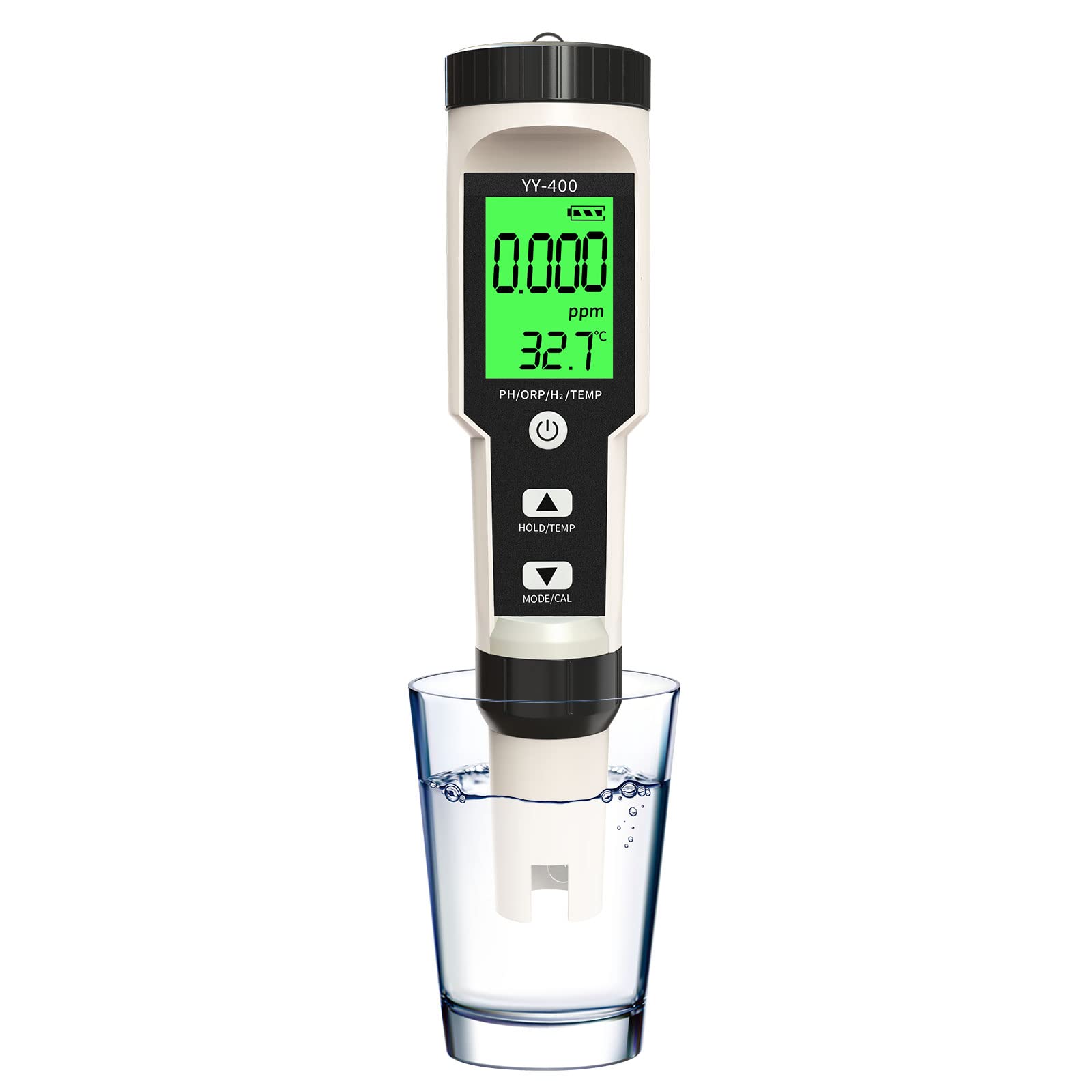Mua RCYAGO PH Meter, 4-in-1 Digital PH ORP H2 Temp Meter with ATC, 0.01 ...