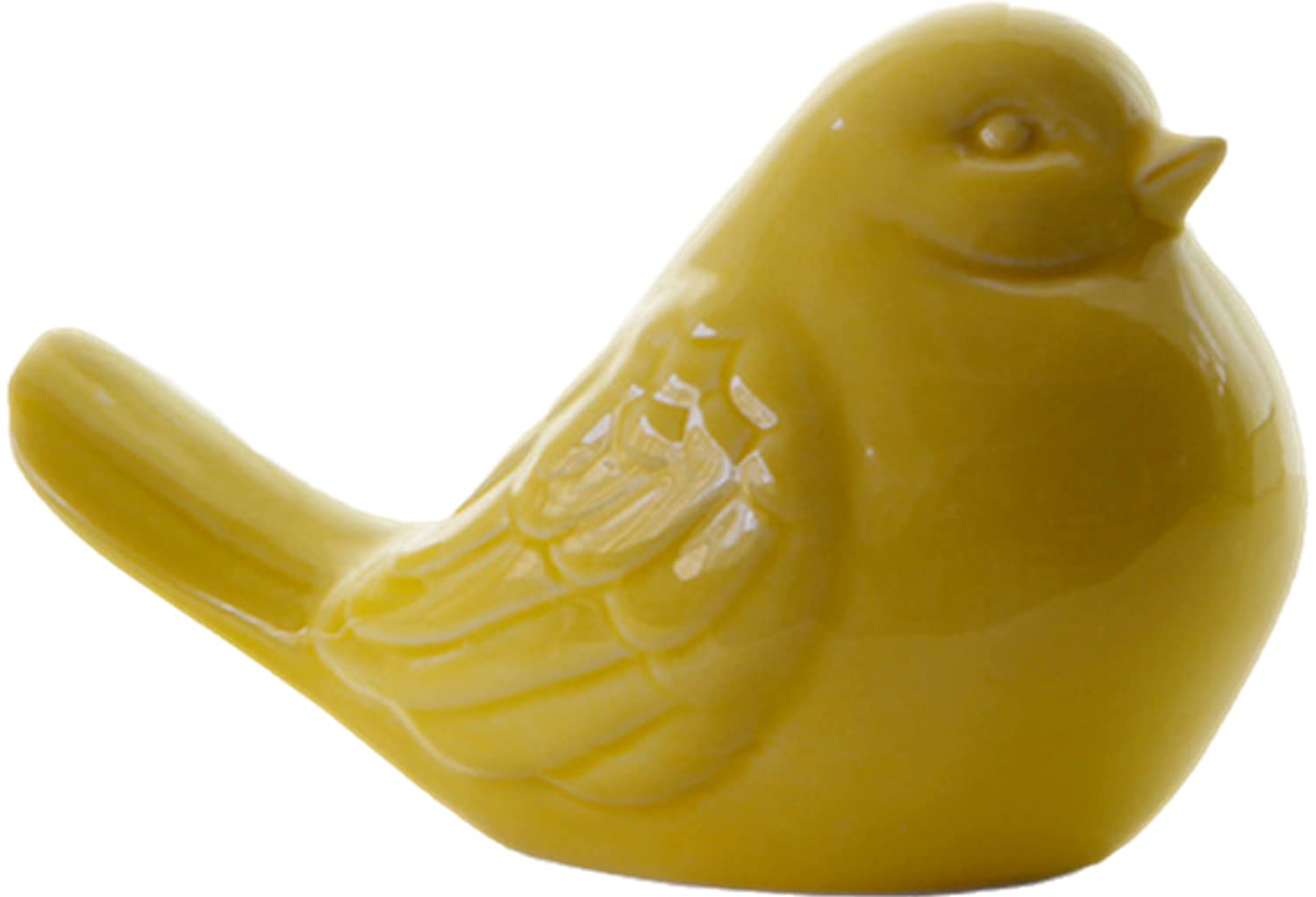 XIOU Ceramic Birds, Porcelain Bird Figurine Statue, Animals Figurines ...
