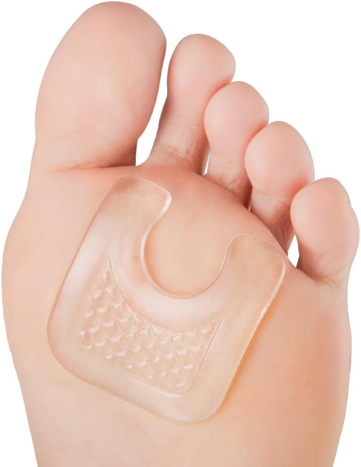 Sumifun U-Shaped Gel Callus Pads, Waterproof Callus Protectors Pack of ...