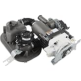 Amazon.com: Whirlpool W11414076 Genuine OEM Dishwasher Pump and Motor ...
