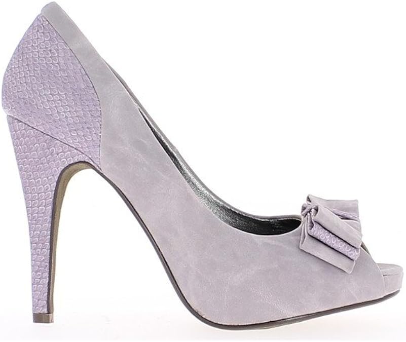 Scarpe Donna Viola Suggerimenti Aprire a Tacchi 11cm e Piattaforma ...