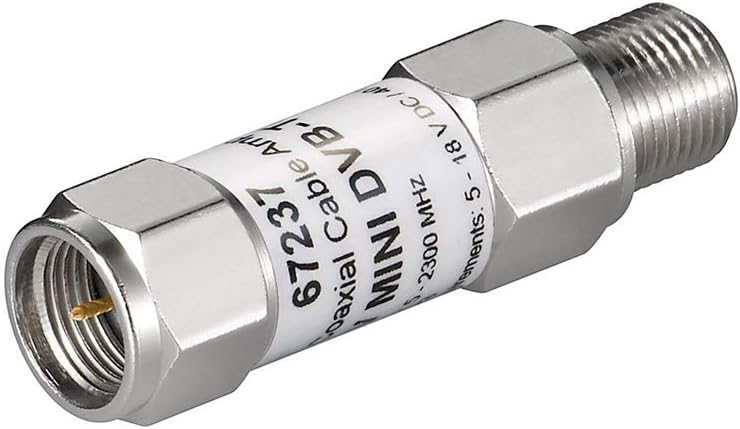 Goobay 67237 Inline Coax Cable Amplifier, 18 dB: Amazon.co.uk: Electronics