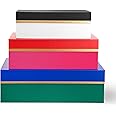 Amazon.com - kate spade new york Decorative Storage Boxes with Lids, 3 ...