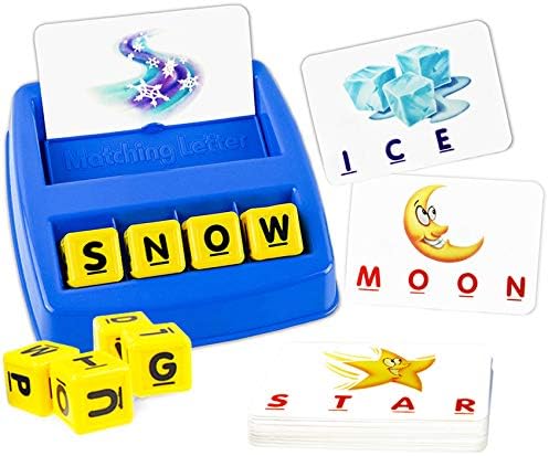 Matching Letter Game,Letter Spelling and Reading Game for Preschool ...