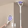 Amazon.com : GeckoMan Rotating Head Electric Fly Swatter Racket ...