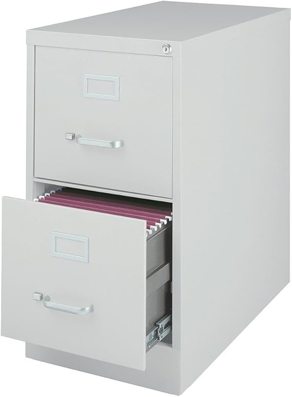 Amazon.com : Dimensions Two Drawer Letter Sized Vertical File - 26.5"D ...
