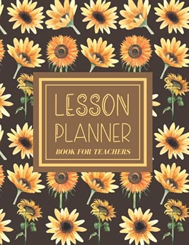 Lesson Planner Book For Teachers: Undated Academic Year Monthly And ...