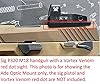 Ade Advanced Optics Red Dot Adapter/Mount for Sig Sauer P320 M17 / M18 ...