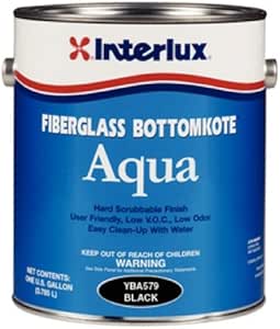 Amazon.com: Interlux YBA579/1 Fiberglass Bottomkote Aqua Antifouling ...