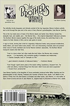 The Brothers Warner: Cass Warner Sperling: 9780981471204: Amazon.com: Books