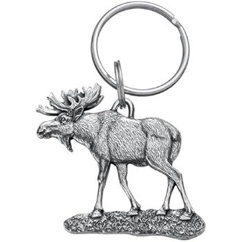 Amazon.com : DANFORTH - Trout Keyring - 2 1/4 Inches - Pewter - Key Fob ...