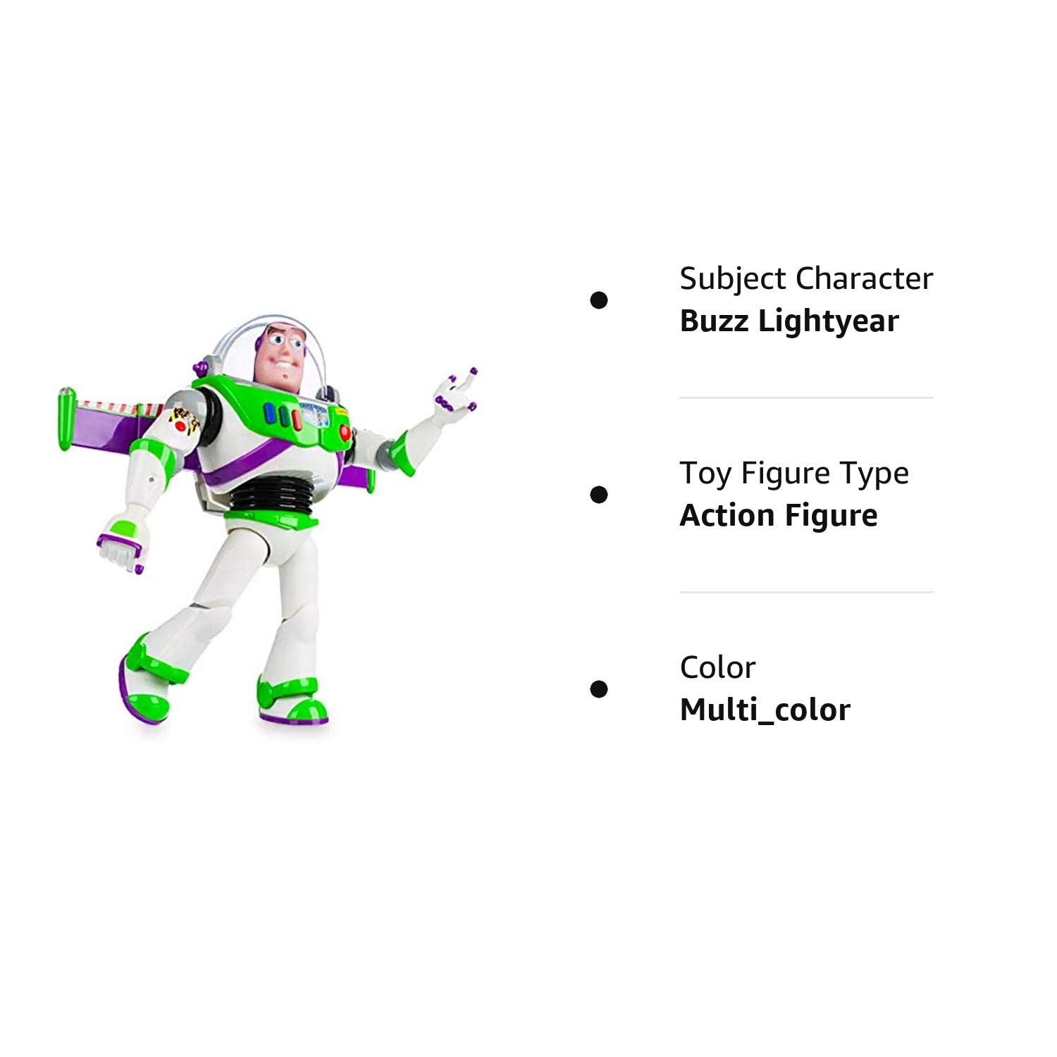 Mua Disney Advanced Talking Buzz Lightyear Action Figure 12" (Official ...