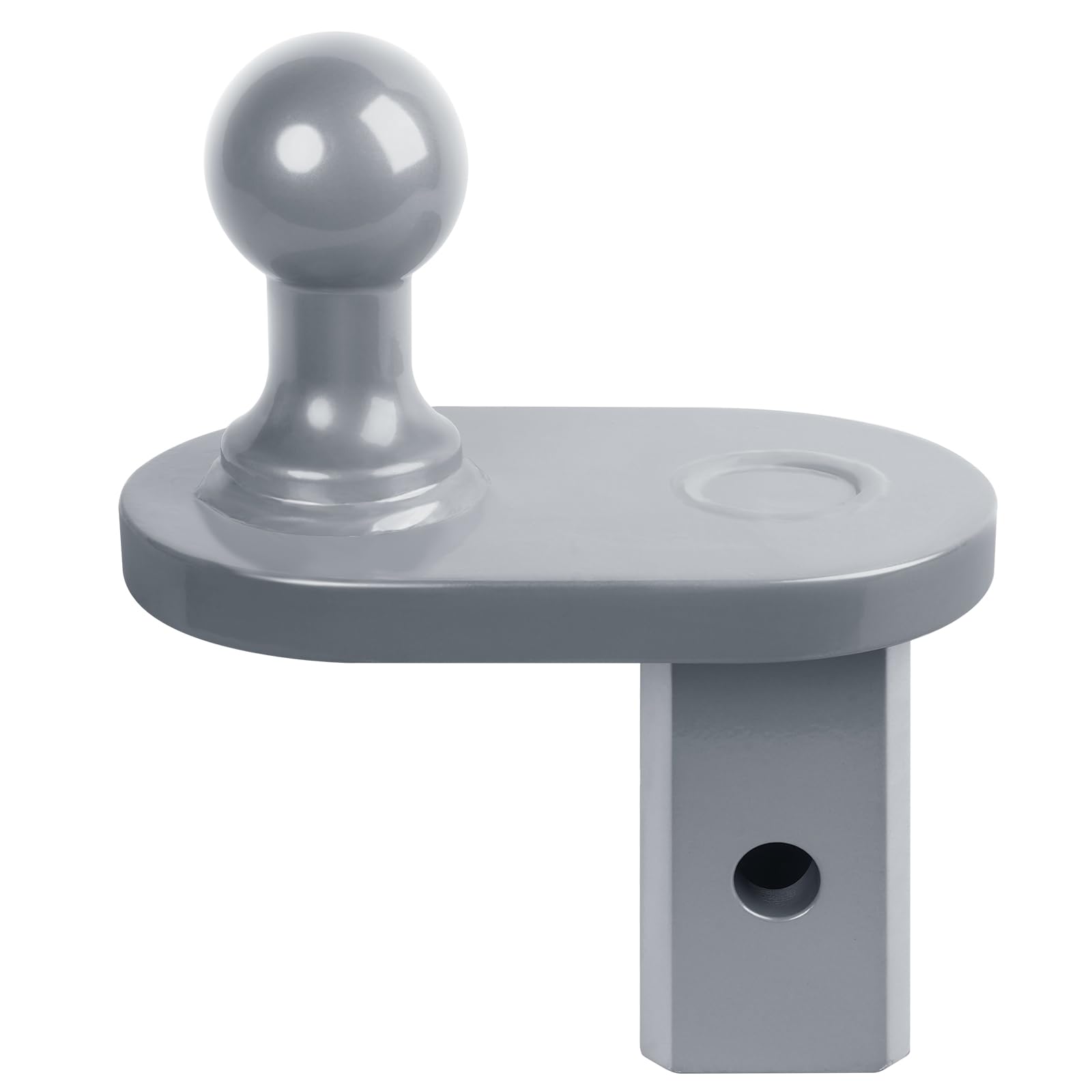 TOPTGO 4" Offset Gooseneck Ball Extender, Heavy Duty Hitch Extender ...