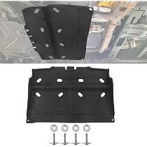 Splash Shield Guard Under Car ELITEWILL Splash Panel Shield Under ...