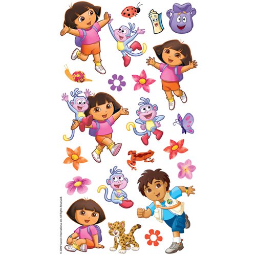 Nickelodeon Dora the Explorer Mix Classic Stickers - Import It All