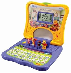 VTech Winnie the Pooh Play 'n Learn Laptop: Amazon.co.uk: Toys & Games