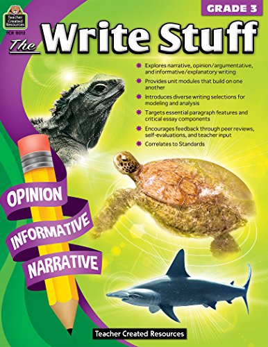 The Write Stuff Grade 3: Grade 3: Heskett, Tracie I: 9781420680126 ...